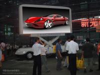 China Waterproof digital Led Mobile Billboard , RGB electronic billboard signs 1280mm Cabinet Width for sale