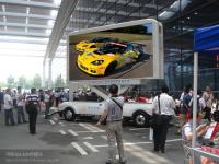 China Flexible Advertising 192*192 IC P10 rgb Led Trucks Billboard for sale