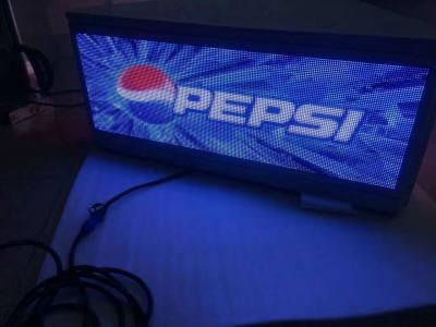 China Three sided digital top Taxi LED Display surpport USB/3G/WIFI , Steel / Aluminum Material for sale