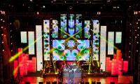 China Flexible High Contrast P4 Indoor Led Screens , Pure Color Ultra Thin 1R1G1B for sale