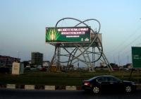 China Full Color Video Led Outdoor Display Board With 1R1G1B / VGA , DVI Input Signal for sale