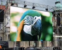 China Full Color Led Video Wall Rental Outdoor Aluminum Cabinet High Brightness for sale