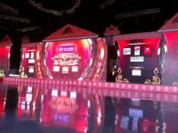 China Full Color Led Video Wall Rental Outdoor Aluminum Cabinet High Brightness for sale