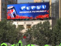 China Commercial p10 p16 p20 Outdoor Full Color Led Display With Double Side 346 Pixel for sale