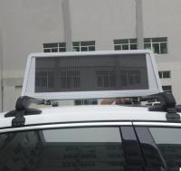 China 3G 4G Taxi Roof Led Display / Led Screen For Taxi Top Sign Advertising 25 kg for sale