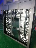 China P10 P8 P16 320 * 320MM Outdoor Full Color SMD Led Display Front Service Steel Cabinet for sale