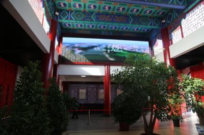 China P10 P8 P16 320 * 320MM Outdoor Full Color SMD Led Display Front Service Steel Cabinet for sale