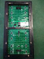 China P4mm Single Color Custom Led Display modules, Scrolling Message Screens 128 * 128mm for sale