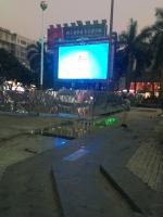 China Al Die Casting Cabinet Outdoor Wall Mounted Full Color Led Display P8 P6 P10 for sale