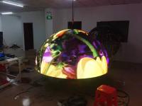 China Advertisement P5 P6 Smd Globe Led Display Curved Ball Customized Diameter for sale