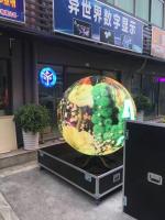 China Advertisement P5 P6 Smd Globe Led Display Curved Ball Customized Diameter for sale