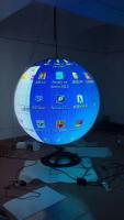 China Advertisement P5 P6 Smd Globe Led Display Curved Ball Customized Diameter for sale