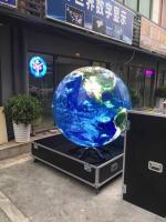 China Advertisement P5 P6 Smd Globe Led Display Curved Ball Customized Diameter for sale