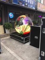 China Advertisement P5 P6 Smd Globe Led Display Curved Ball Customized Diameter for sale