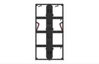 China 500*1000Mm Outdoor Rental Led Display Video Wall Light Cabinet Of Aluminum Die Casting for sale