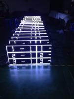 China Outdoor White Scrolling Led Sign Cabinet For Advertising AC220V / 110V for sale