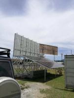 China P5.95mm P6.25mm RGB high brightness Led Billboard Display with solar panels for sale
