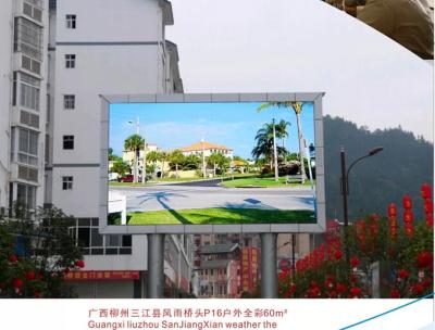 China Electronic P5/P6/P8/P10 Outdoor Full Color Led Display advertising for sale