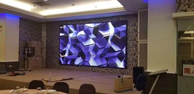 China Black SMD Full Color Indoor LED Screens 4.8mm Pixel Pitch Synchronism Control Mode for sale