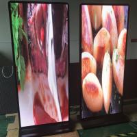 China Banner Stand Custom Led Panels Poster Screen , Digital Led Display Board Durable for sale