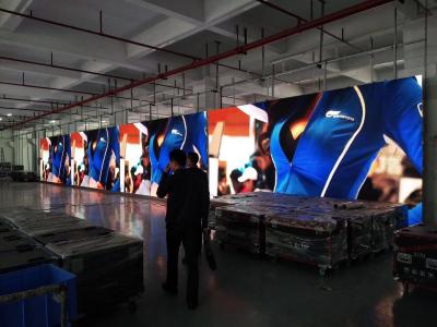 China P3.91 Indoor Stage Rental Led Display Hanging Curved Flexible Video Wall Screen for sale