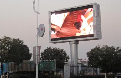 China CE P20 IP65 Outdoor Full Color Led Display , High Contrast Screen 2500 dot / m2 for sale