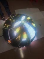 China HD Full Color Led Video Display Panels SMD Indoor 0.8m Diameter P4 2 Years Warranty for sale