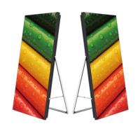 China P2 P2.5 P4 P6 Custom Led Display , Advertising Led Mobile Billboard Street Conic Lamp Pole for sale