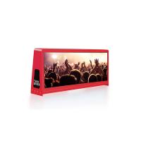 China Outdoor full color taxi top screen P5 P4 led display board for moving advertising for sale