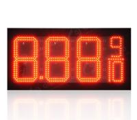 China Colorful Gas Sign Full Color Outdoor Advertising Led Display 2 Years Warranty for sale