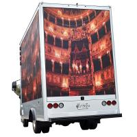 China P5 Outdoor LED Display Screen Wall Truck LED Mobile Billboard Trailer AC220V/110V for sale