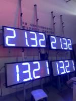 China RF Gas Station 6500cd/sqm 2LM 10'' 7 Segment Led Display for sale