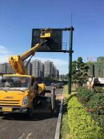 China P10 P8 P6 P5 Outdoor single color red/green/yellow Led Traffic Signs for sale