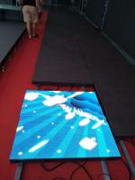 China LED Dance Floor Screen Of Interactive Radar System P3.91 500*1000mm Aluminum Cabinet for sale
