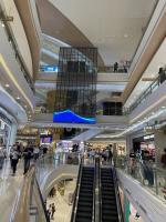 China Advertising Led Panel indoor transparent led display p3.9-7.8 for glass door for sale