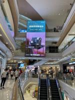 China Advertising Led Panel indoor transparent led display p3.9-7.8 for glass door for sale