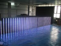 China 2R1G1B 546 Pixel P16 IP65 Aluminum or Iron Video Perimeter Led Display Screens for sale