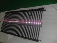 China 3000 Nits Transparent Led Display , Full Color Electronic Led Curtain Display for sale