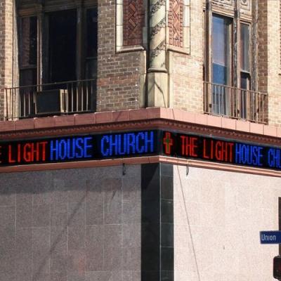 China Red Modular Electronic Tri Color Led Display Screens for Text Message P16 2R1G for sale
