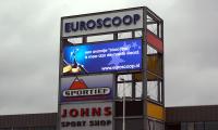China High Brightness P16 Full Color Outdoor Advertising Led Display 8000 Nits for sale