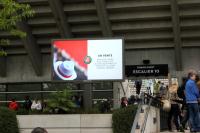 China P16 IP65 stadium 2R1G1B Perimeter Led Display Screen for sale
