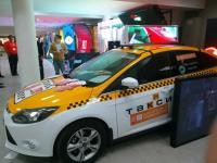 China SMD2020 1R1G1B Taxi LED Display Waterproof 960mm x 320mm For Advertesing for sale