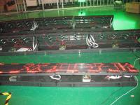 China Moving Electronic Led Scrolling Message Sign Advertising 220V / 110V for sale