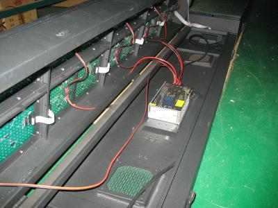 China P4mm Single Color Custom Led Display modules, Scrolling Message Screens 128 * 128mm for sale