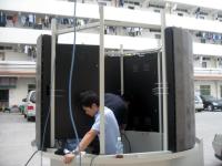 China Flexible Full Color Curved Led Wall Screen P3.91 P4.81 2000cd/sqm Brightness for sale