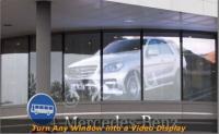China P10 Transparent Indoor Led Display Glass Screens For Glass Building Advertising Video Wall for sale