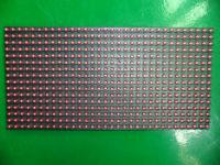 China Semi-outdoor Red Color Led Display Modules Aluminum or Iron for sale