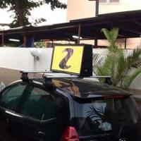 China Waterproof P5 Taxi Led Display Full Color advertising Video Program 3G,USB for sale