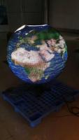 China P4 SMD Full Color Curved Custom Led Display High Definition Wide Viewing Angle for sale