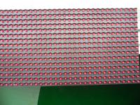 China Semi-outdoor Red Color Led Display Modules Aluminum or Iron for sale